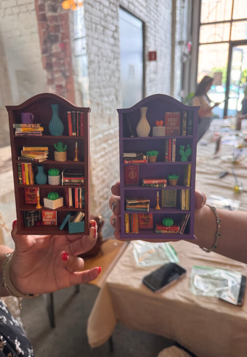 Design a Mini Bookcase Workshop Boston | Events | ClassBento