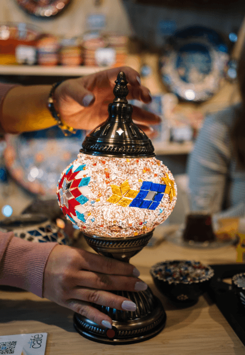 Mosaic Lamp Making Workshop in Tyler | Gifts | ClassBento